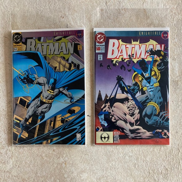 DC Comics | Other | Vintage Dc Comics 993 Two Batman Issue 50 Nightfall ...